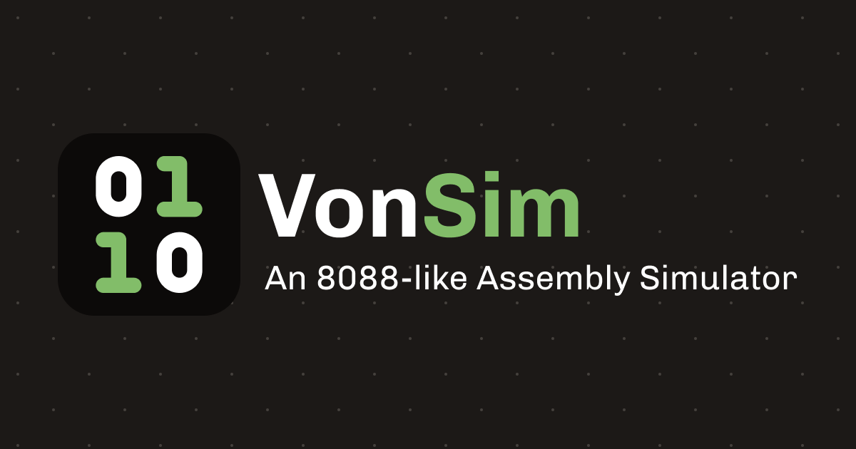 Vonsim A 8088 Like Assembly Simulator